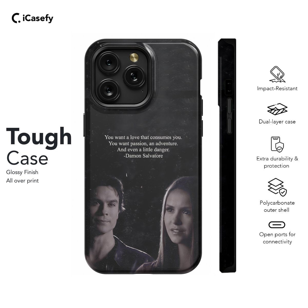 The vampire diaries phone case store